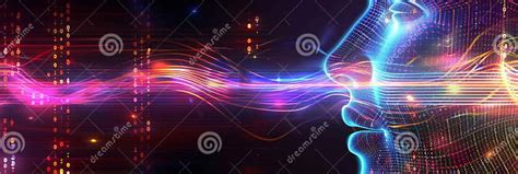 Futuristic Digital Human Interface Visualization A Captivating Digital Artwork Showcasing A