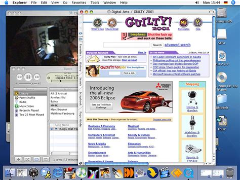 Web Design Inspired By Early 2000s Yahoo On Mac Os X 104 R