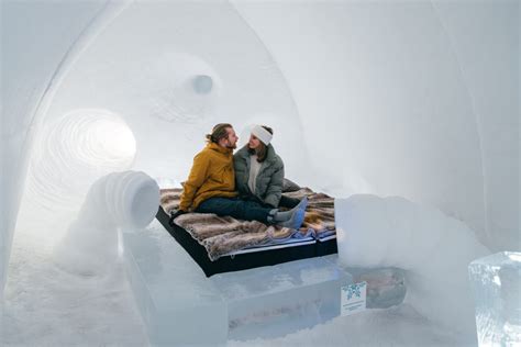 Arctic Snowhotel And Glass Igloos Rovaniemi Pueblo De Papá Noel