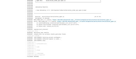 Since Version 8 Up The Suite Of Tests Gets Broken Randomly With Error Errtimedout 7