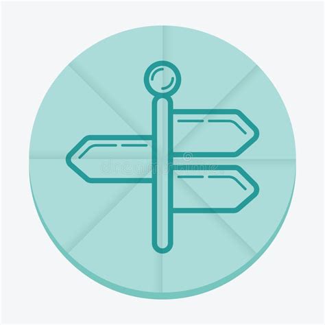 Direction Board Vector Illustration Decorative Design Stock Vector Illustration Of Basic