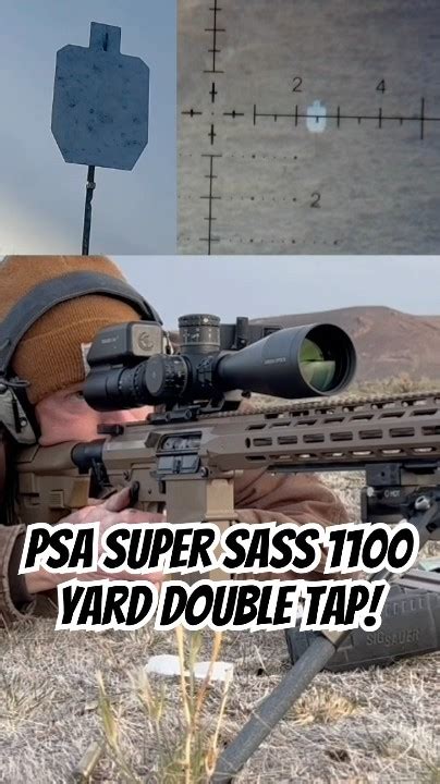 1100 Yard Double Tap Psa Sabre 110a2 Super Sass” Youtube