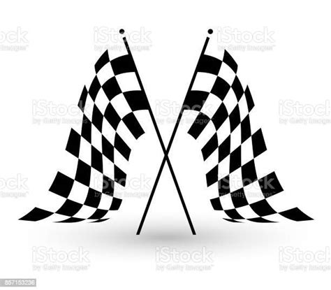 시작 하 고 플래그를 마무리입니다 자동 모토 레이싱입니다 바둑판 무늬 깃발 Championship에 대한 스톡 벡터 아트 및 기타 이미지 Championship 검은색