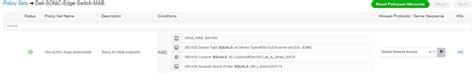 dell sonic edge bundle switch configuration for cisco ise dell