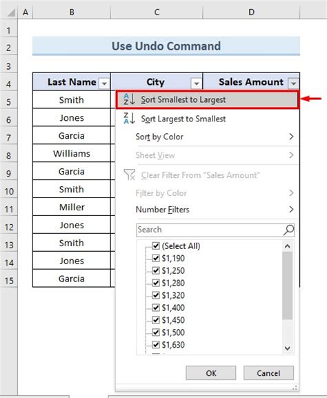 How To Remove Sort In Excel Reverting Back To The Original Dataset Earn And Excel