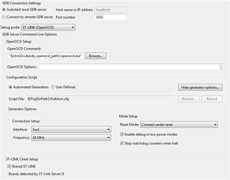 Errors In Gdb And Openocd When Debugging In Stm32c