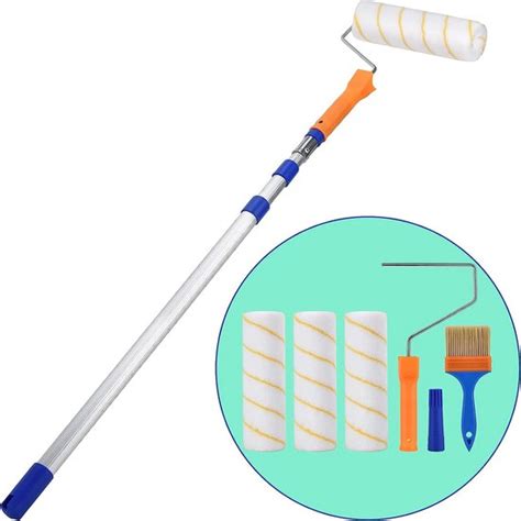 Verfroller Met Telescoopstang Verfrol 23 Cm Telescoopstang 90 200 Cm Van Bol