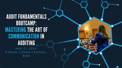 Verracy On Linkedin Audit Fundamentals Bootcamp Module 3 Mastering