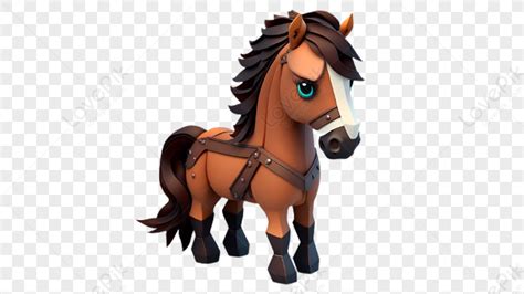 การ์ตูนม้าน่ารักภาพประกอบม้าสร้างสรรค์มีเสน่ห์ภาพประกอบม้า Png