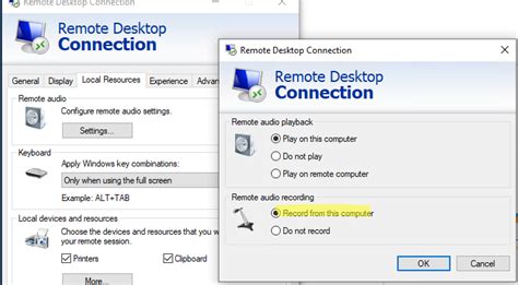 Enable Remote Audio And Microphone In Rdprds Session Power Sysadmin Blog