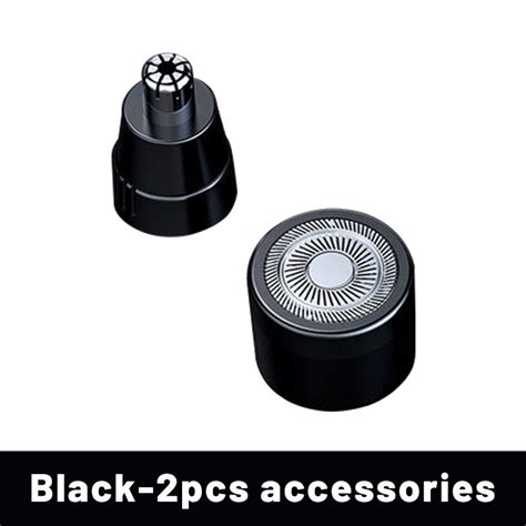 2in1 Electric Nose Hair Trimmer Usb Rechargeable Mini Razor Beard