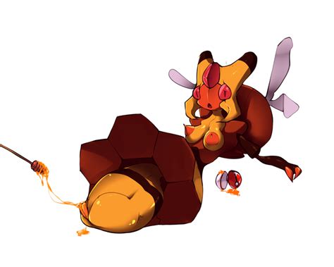 Rule 34 Abdomen Bee Breasts Female Honey Insects Insects Pokemon PokÃ