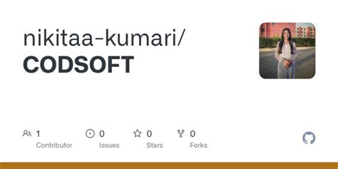 Nikita Kumari On Linkedin Github Nikitaa Kumaricodsoft