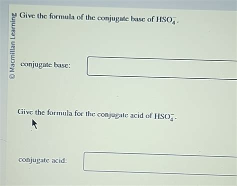 High Quality Solution 400 ﻿give The Formula Of The Conjugate Base Of