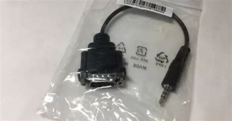 NEW LG SERIAL CONTROL INPUT CABLE TO AUX AUDIO 3 5 MALE EAD62707902