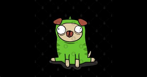 Jurassic Pug Pug T Shirt Teepublic