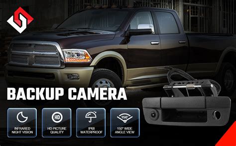 Tailgate Handle Backup Camera Fit For Dodge Ram 1500 2009
