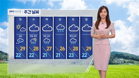 [날씨] 갈수록 선선해져‥곳곳 소나기