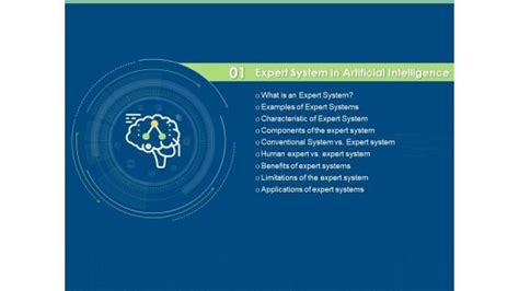 Artificial Intelligence Tools Expert System Expert System In Artificial Intelligence