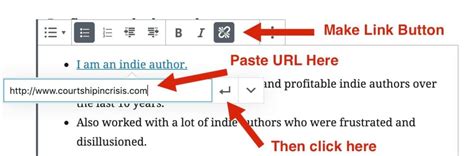 How To Add A Hyperlink To Wordpress Author Media