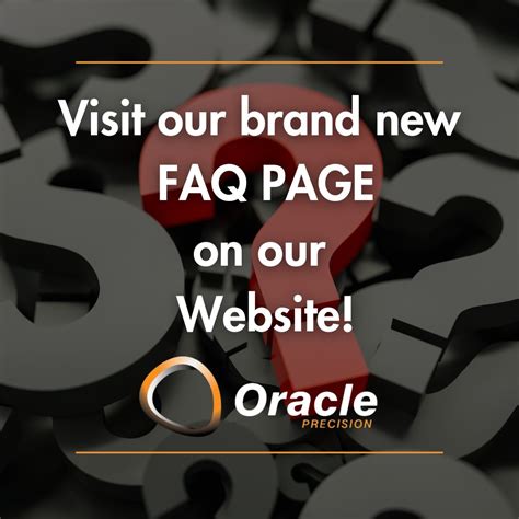 Oracle Precision 🌟 Exciting News From Oracle Precision 🌟 Were