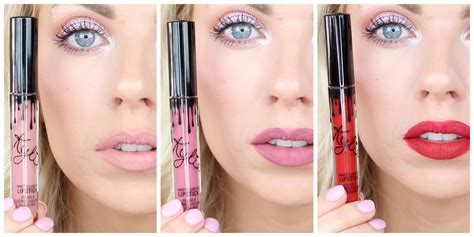 Rúž kylie jenner narodeniny vydanie: súbor a zbierka matné tekuté rúže ...
