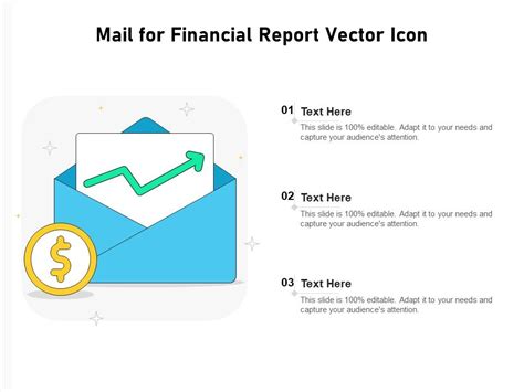 Mail For Financial Report Vector Icon Ppt PowerPoint Presentation Icon Gallery PDF