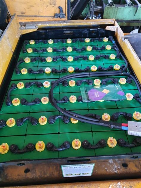 지게차배터리 신품 교환설치 도요타두산현대한라 전동지게차밧데리 가격 네이버 블로그