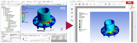 More PDF Adds PDF D Creation For ANSYS Engineering Analysis Users