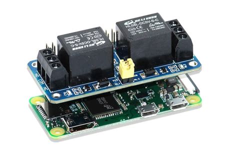 Zero Relay 2 Ch 5v Relay Board For Raspberry Pi Oz Robotics