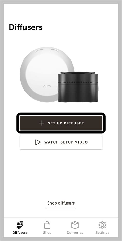 Set Up Your Pura 4 Diffuser Diffuser Set Up Support