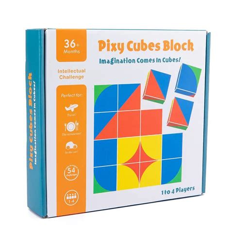 Jual Pixy Cubes Block Logic Brain Game Mainan Edukasi Shopee Indonesia