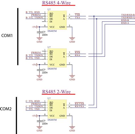 RS485 2 Draht Und 4 Draht Umschalten Mikrocontroller Net