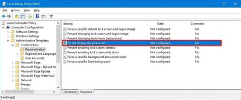 How To Disable Lock Screen On Windows 10 Pureinfotech