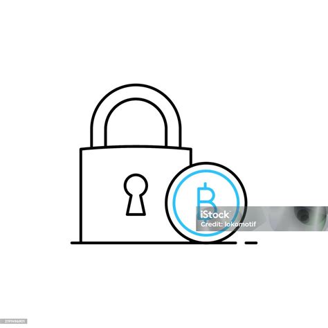 Bitcoin Cold Storage 편집 가능한 획이 있는 두 가지 색상 선 아이콘입니다 아이콘은 웹 디자인 모바일 앱 Ui Ux 및 Gui 디자인에 적합합니다 가상현실에