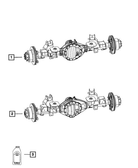 Rear Axle Assembly For 2019 Ram 2500 Mopar Wholesale Store