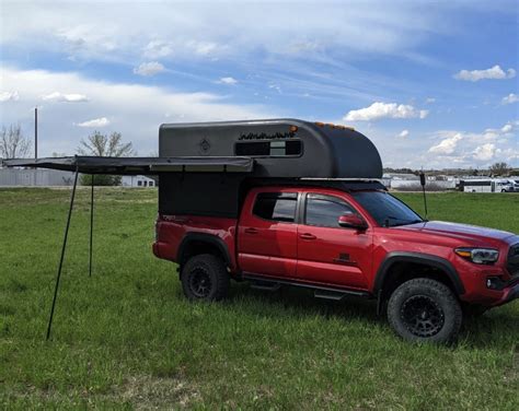 Ultralight Foamy Camper Turns Toyota Tacoma Into Hard Roof Hut