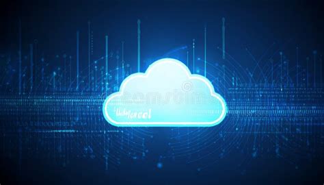 blue cloud stock illustration illustration of design 370270923