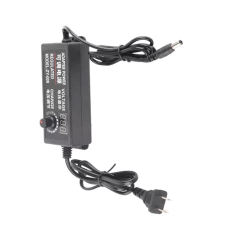ADJUSTABLE POWER ADAPTER Variable Voltage Charger Supply DC 3V12V AC 100V240V 33 42 PicClick AU