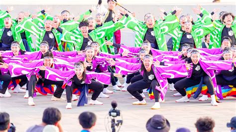 4k 岡山うらじゃ連 蓮雫 【フィナーレ演舞】 Sailing Kobe 2024 中央 Youtube
