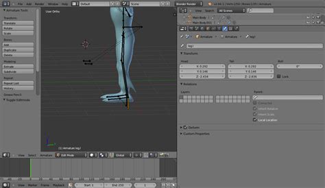 Armature Problem Animation And Rigging Blender Artists Community