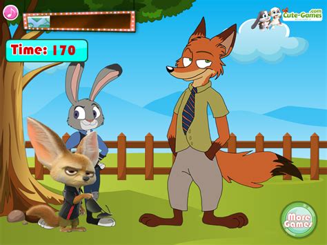 Nick And Judy Kissing Play Online On Flash Museum 🕹️