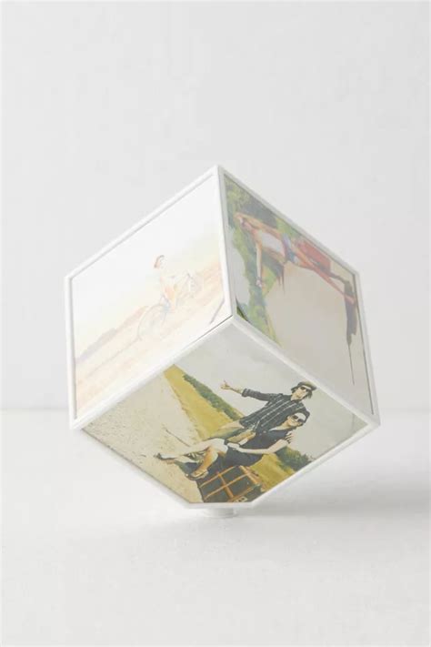 Rotating Photo Cube Frame Urban Outfitters Rotating Photo Cube Frame Urban Outfitters