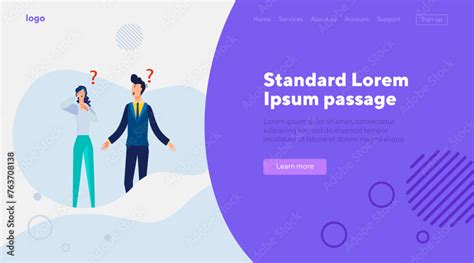 Useless Employees Failing In Job Confused Office Worker Shrugging Shoulders Question Marks