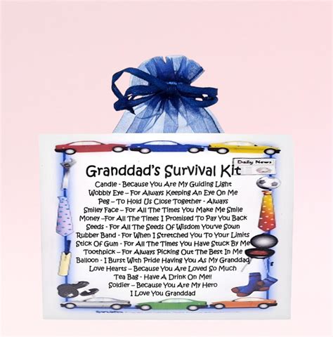 Aunties Survival Kit ~ Sentimental T For An Auntie Alternative