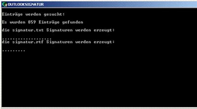 Outlook Signatures Out Of Active Directory Information CodeProject