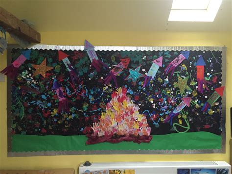 An Early Years Bonfire Night Fireworks Display From Kates Class Craft Ideas Pinterest