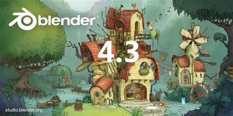 Blender 43 带来了新的 Vulkan 实验后端、eevee、cycles 等方面的改进