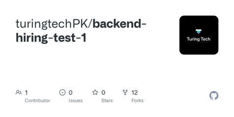 Github Turingtechpk Backend Hiring Test
