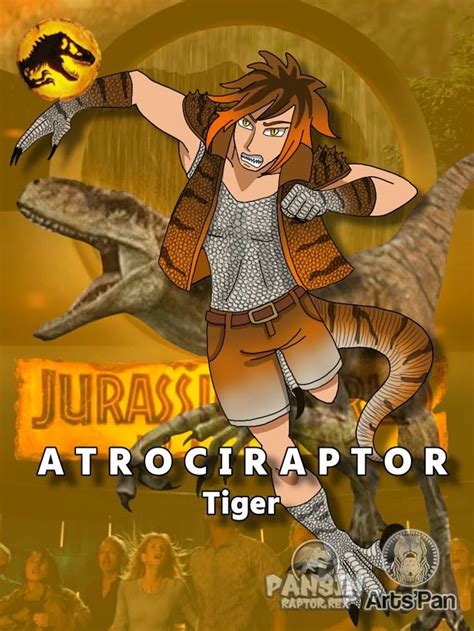 Atrociraptor Tiger Jurassic World Dominion ไดโนเสาร์